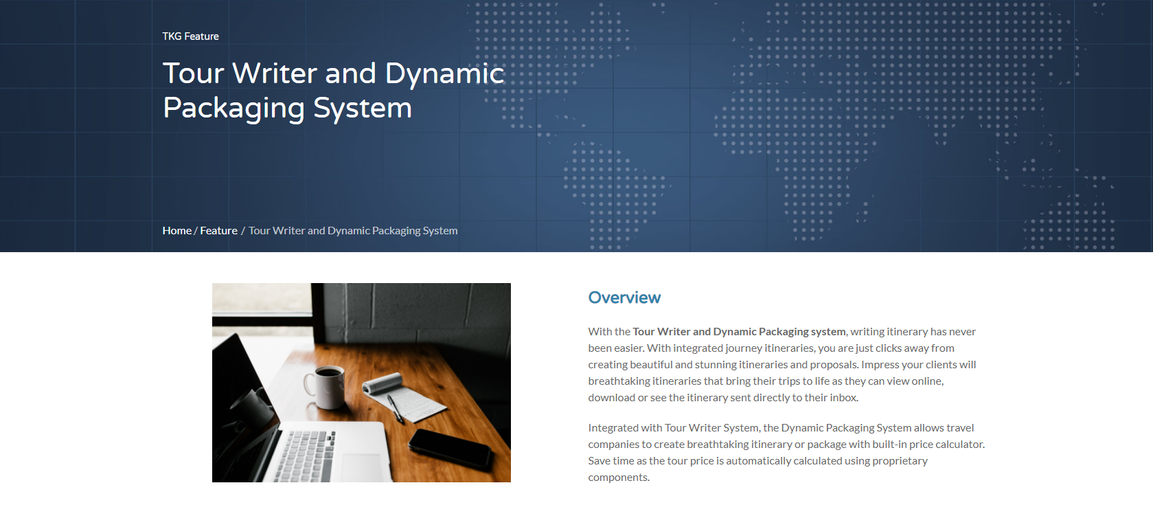 Tour Builder And Dynamic Packaging System